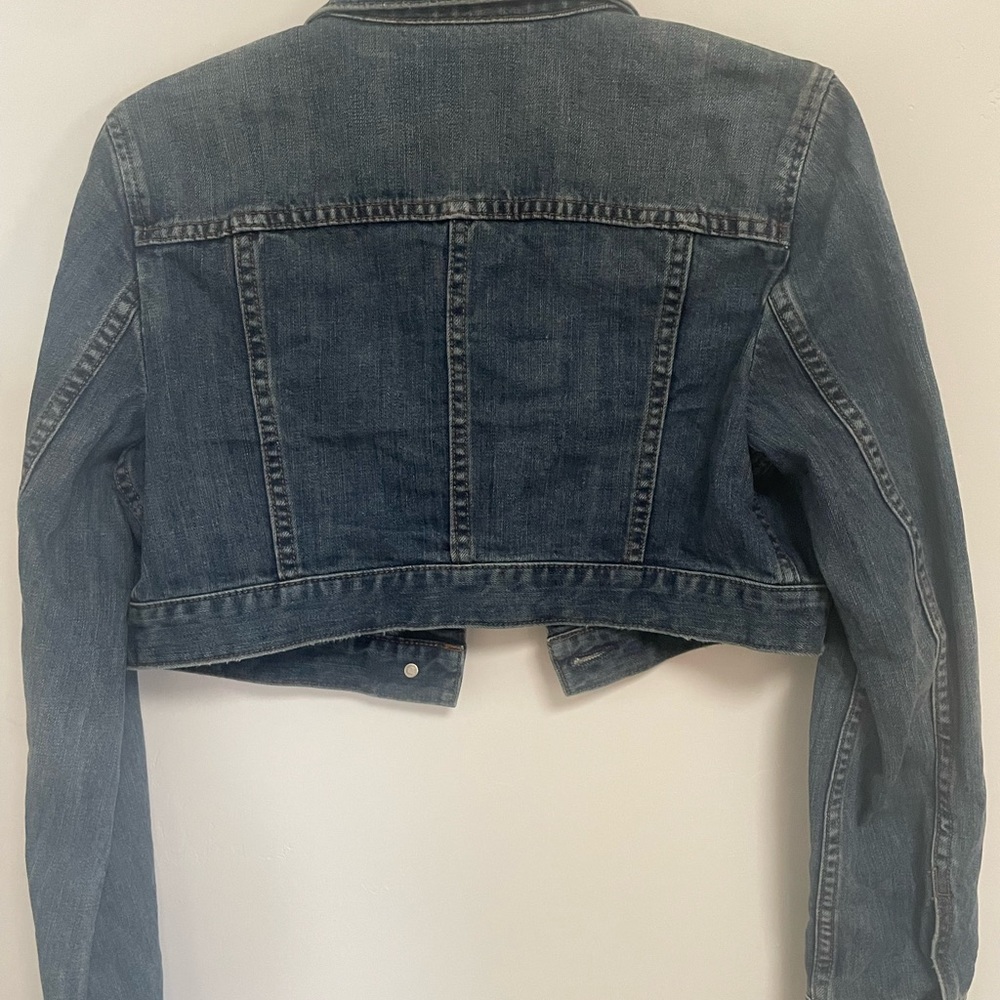 Bolero Type Short Jean Jacket - Gem